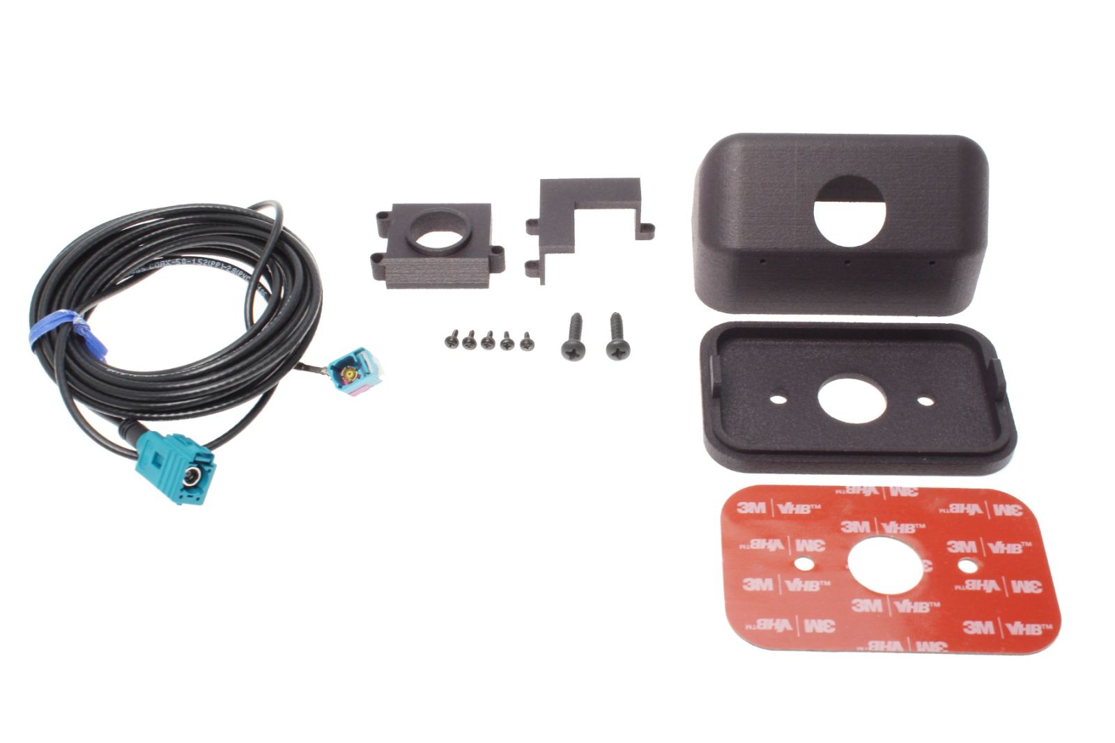 Fixed Mount Relocation kit for factory tailgate camera, Fits Select ...